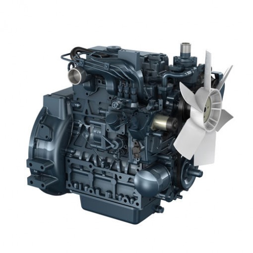 Motor Diesel 3 Cilindros Kubota D1703-M-DI 25 HP 1640cc